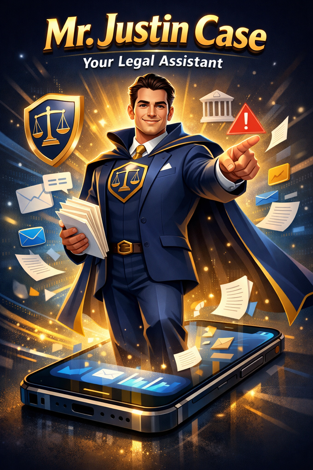 JUSTIN CASE - Your Legal Assistant | AI-Powered Legal Intelligence for CEOs